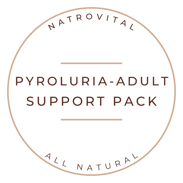 Pyroluria Support Adult Pack Targeted Care & Supplements | NatroVital